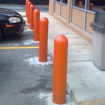 Standard Plastic Bollard Covers : J&P Signs and Safety